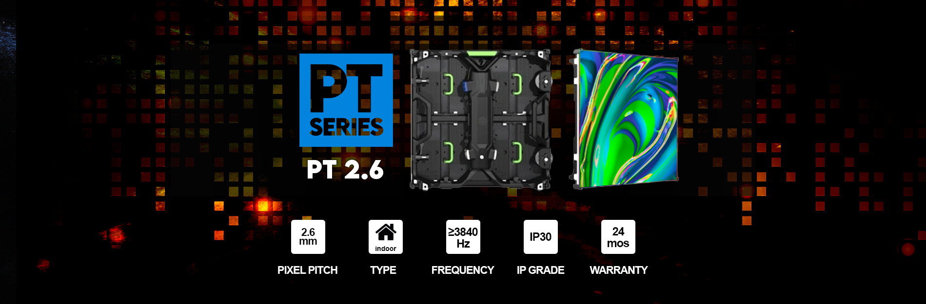 PT Series Indoor LED Wall PT 2.6 - Led Walls Pro - US-based Led Wall ...