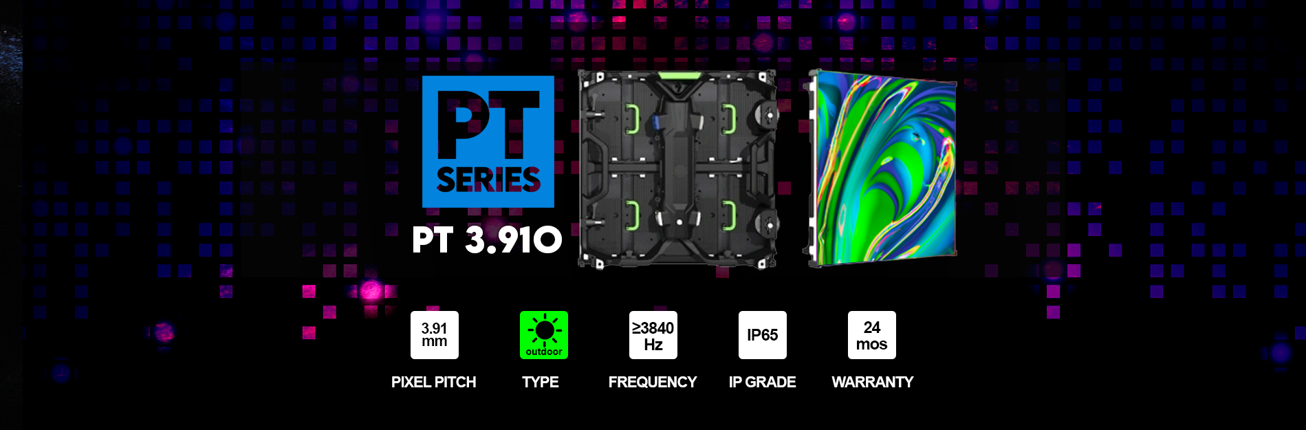 PT Series Outdoor LED Wall PT-3.91O - Led Walls Pro - US-based Led Wall ...