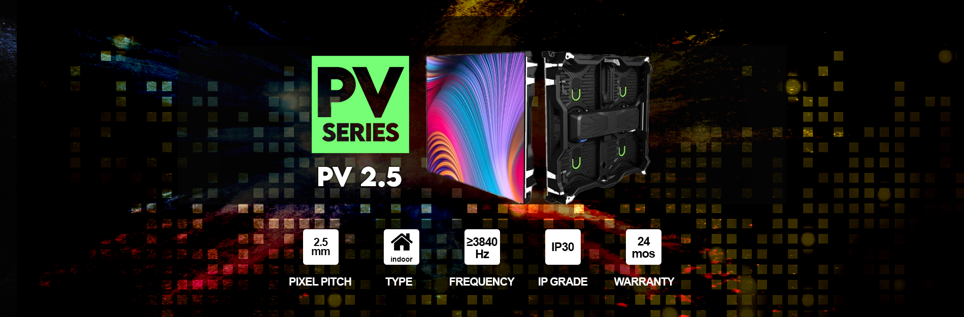 PV SERIES INDOOR LED WALL PV-2.5 - Led Walls Pro - US-based Led Wall ...