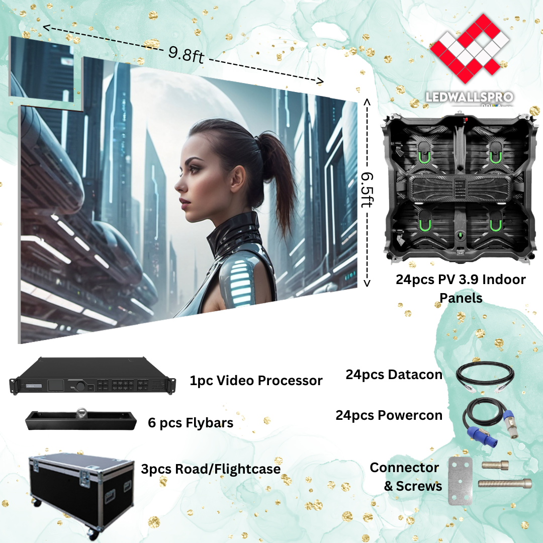 Led Video Wall Package 9.8ft x 6.5ft Full Package Plug n Play - Led ...
